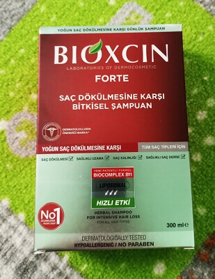 Bioxcine forte herbal shampoo for intensive hair loss for all hair ...