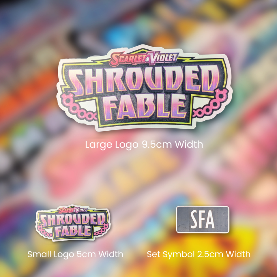 Pokemon Binder Stickers - All Scarlet & Violet - Inc Set Symbol - You ...