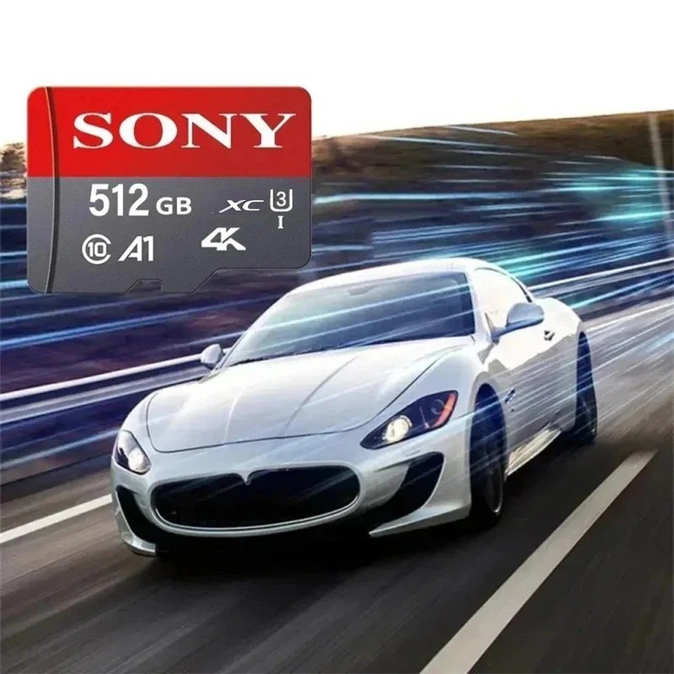 Sony Micro SD Card 1TB High Speed Memory Card 1024GB + Adapter | eBay