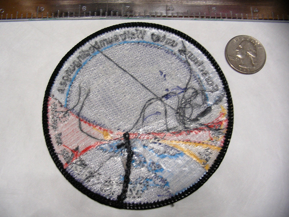 MIR '92 Patch NASA ESA DARA DLR Soyuz TM-14 Flade Russian Space Station ...