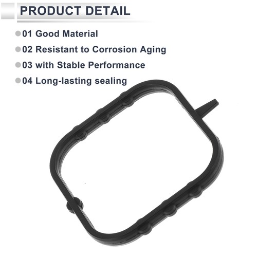 Water Pump Gasket No.4893666AA for Jeep Cherokee 2019-2023 Rubber 1Pc ...