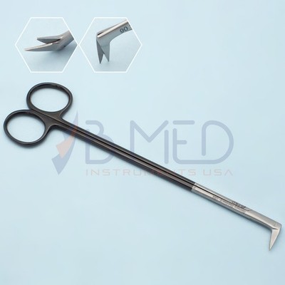 Diethrich Potts Vascular Scissors 90° 7" Supercut Micro Cardiovascular ...