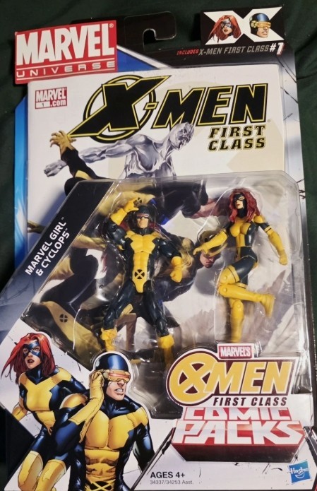 Marvel U. Comic Pack: X-Men First Class #1 Marvel Girl, Cyclops+COMIC ...