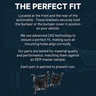 Bumper Face Bar Bracket Front Left Hand Side Driver 5211602061 for ...