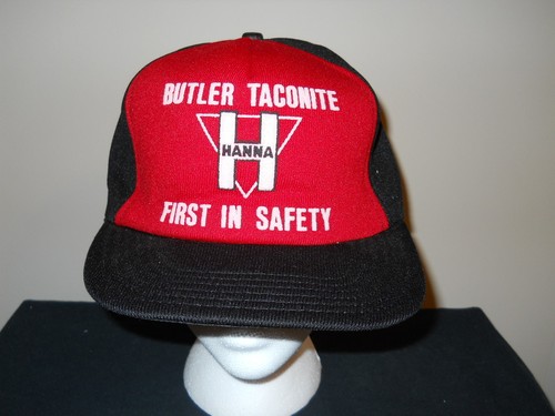 VTG-RARE Hanna Butler Taconite Mine snapback hat-mining (sku#3) | eBay UK