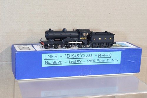 CROWNLINE CK28 KIT BUILT BRASS LNER 4-4-0 CLASS D16/3 LOCOMOTIVE 8828 ...