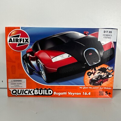 Bugatti Veyron 16.4 Quickbuild Model Kit Airfix J6020D | eBay