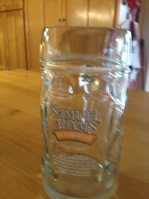 Samuel Sam Adams Octoberfest Large Beer Mug Dimpled Stein - 0.5L Raise ...