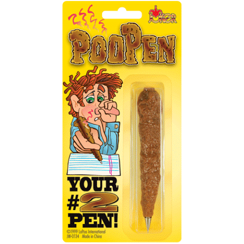 Poo Pen - This is Your #2 Pen! - Get Noticed With This Special PooPen ...