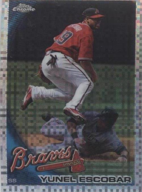 2010 Topps Chrome - Yunel Escobar #49 X-Fractor for sale online | eBay