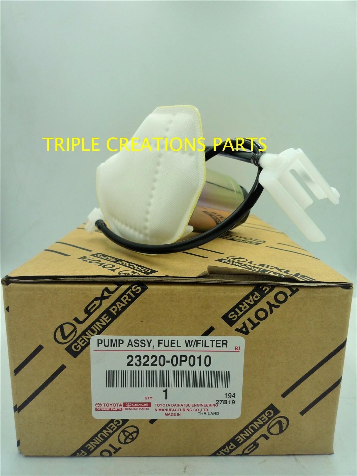 23220-0P010 Genuine Toyota Pump Assy Fuel With Filter 232200P010 OEM | eBay