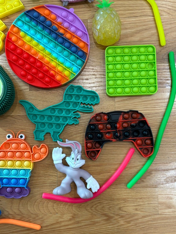 Assorted Fidget Toys Pop-Its, Stretch Toys, Squish Toys | eBay
