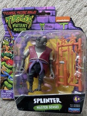 Teenage Mutant Ninja Turtles Mutant Mayhem Splinter Figure | eBay UK