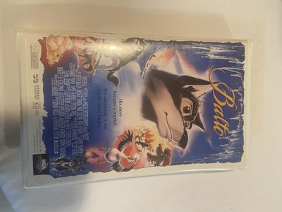 Balto VHS 1995 Clamshell Snow Sledding Dog Cartoon Movie 96898259330| eBay