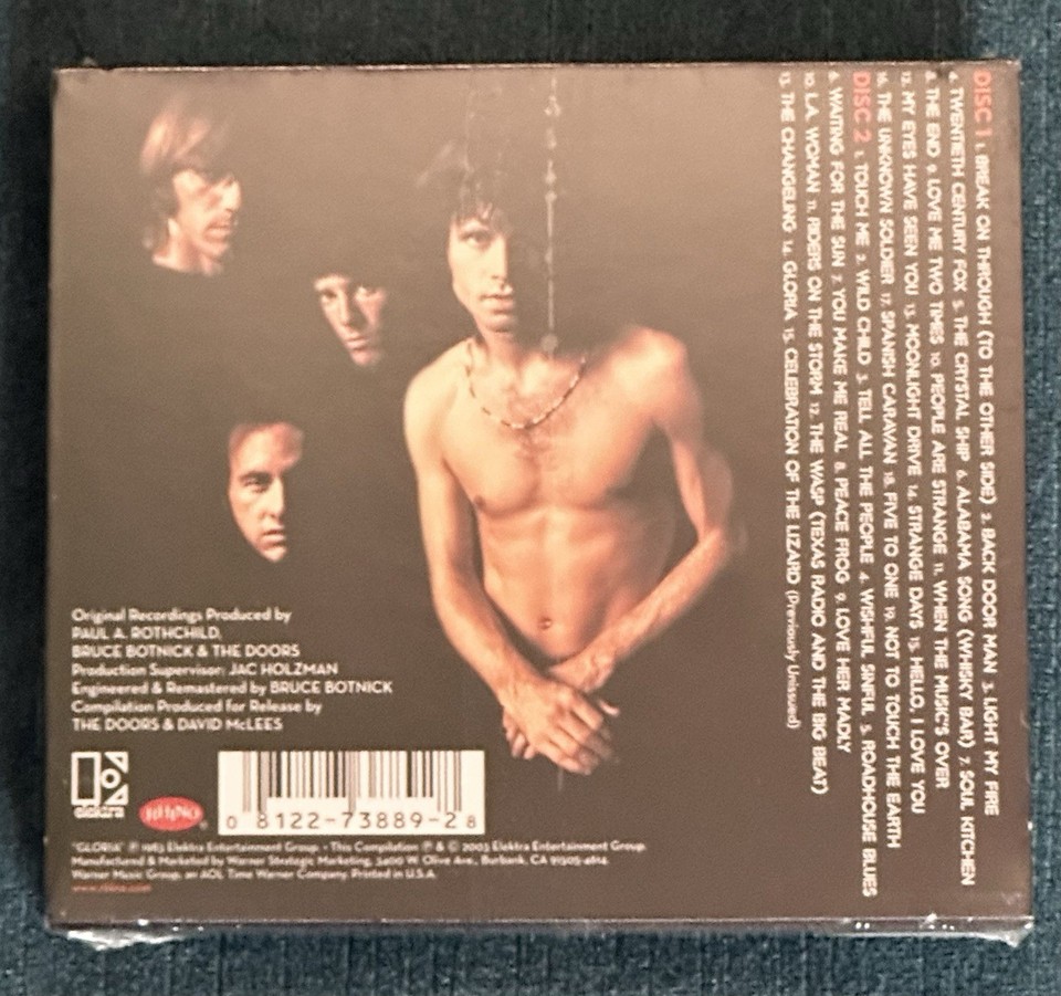 The Doors Legacy The Absolute Best 2 CD Set Elektra As Seen On TV ...