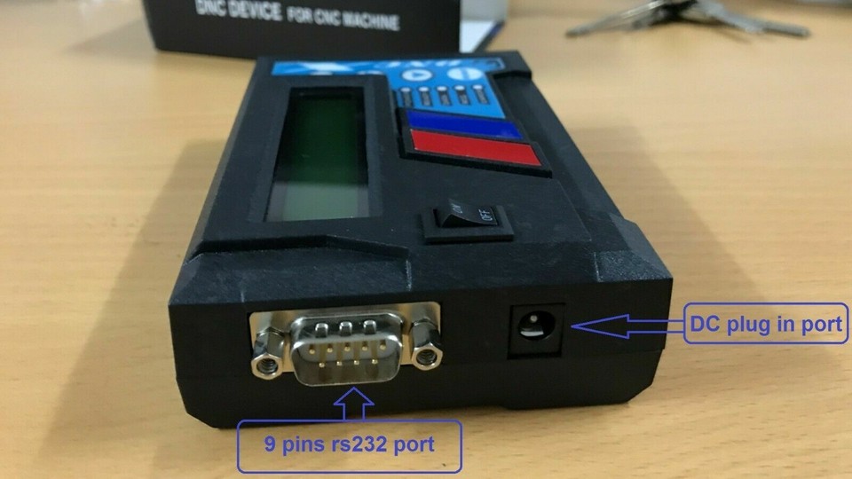 External USB reader for Toyota embroidery machines ESP830, AD850, AD851 ...