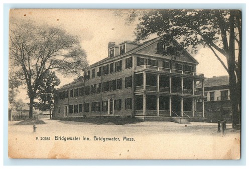 c1910 Bridgewater Inn Hotel Building Massachusetts MA Antique Postcard ...