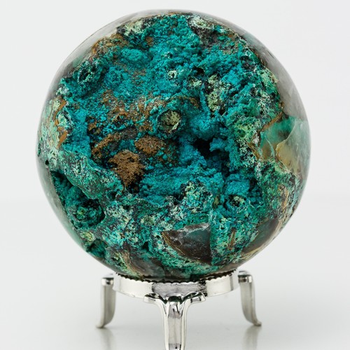 Chrysocolla In Quartz Sphere Ball Malachite Shattuckite Azurite 67mm ...