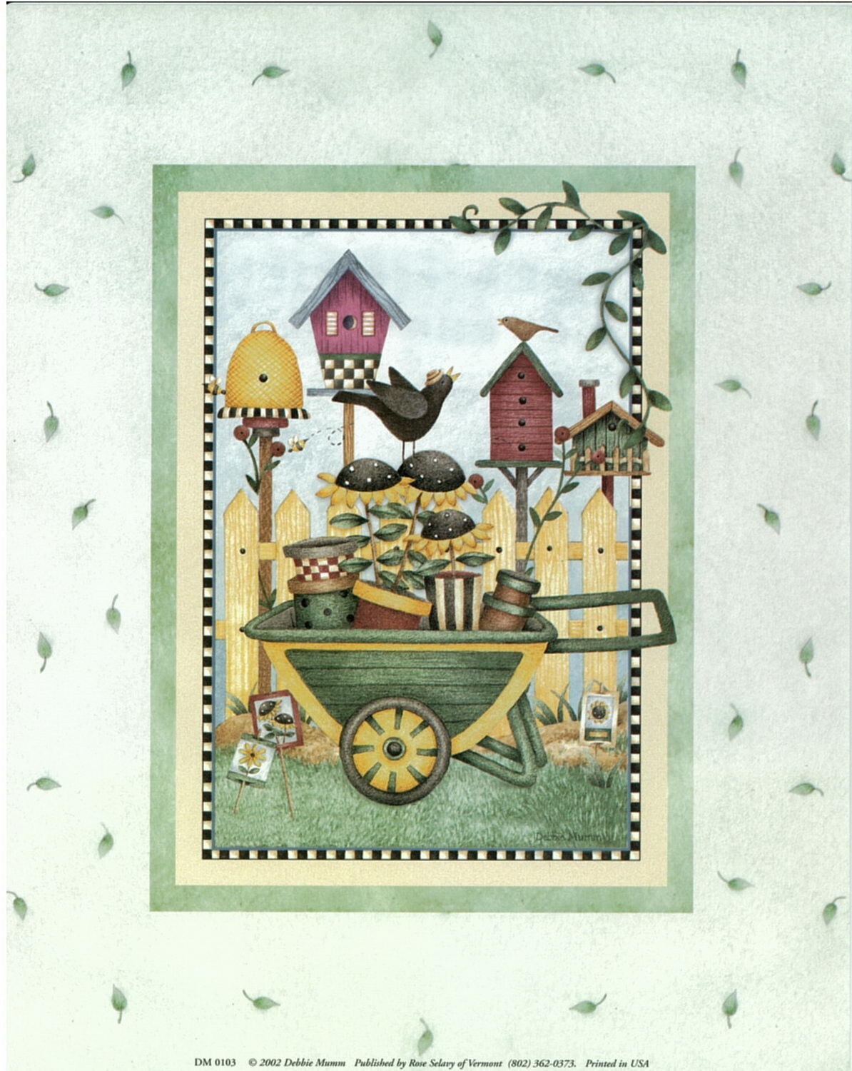 (8 x 10) Art Print DM0103 Debbie Mumm | eBay