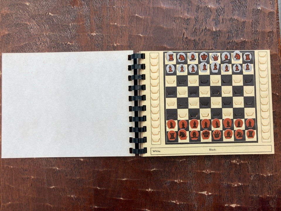 Vintage Postal Chess Recorder Album by U.S. Chess Federation unused in ...