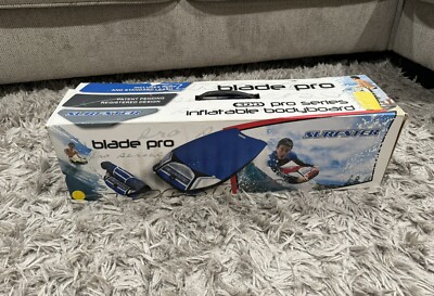 Surfster Inflatable Surf Body Board Blade Pro Blow Up Boogie Board ...