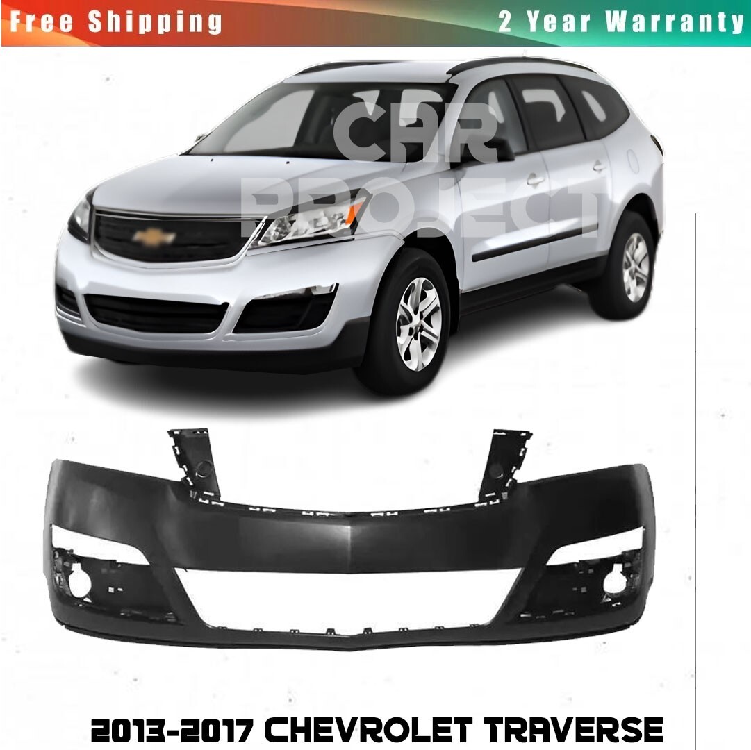 Front Bumper Cover Fascia Paintable For 2013-2017 Chevrolet Traverse | eBay