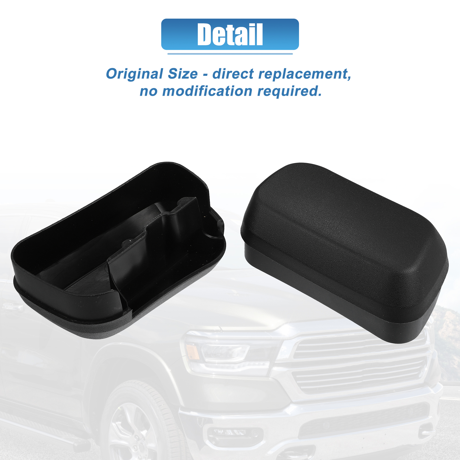 Pack of 2 for Ram 1500 2013-2022 Running Board End Cap 68193113AA | eBay