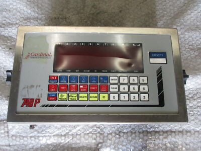 Cardinal 748P-E Keypad Weighting Scale 600000 lbs Cardinal 748P 115VAC ...