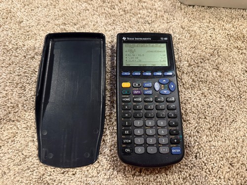Texas Instruments TI-89 Graphing Calculator W/ Cover Tested | eBay