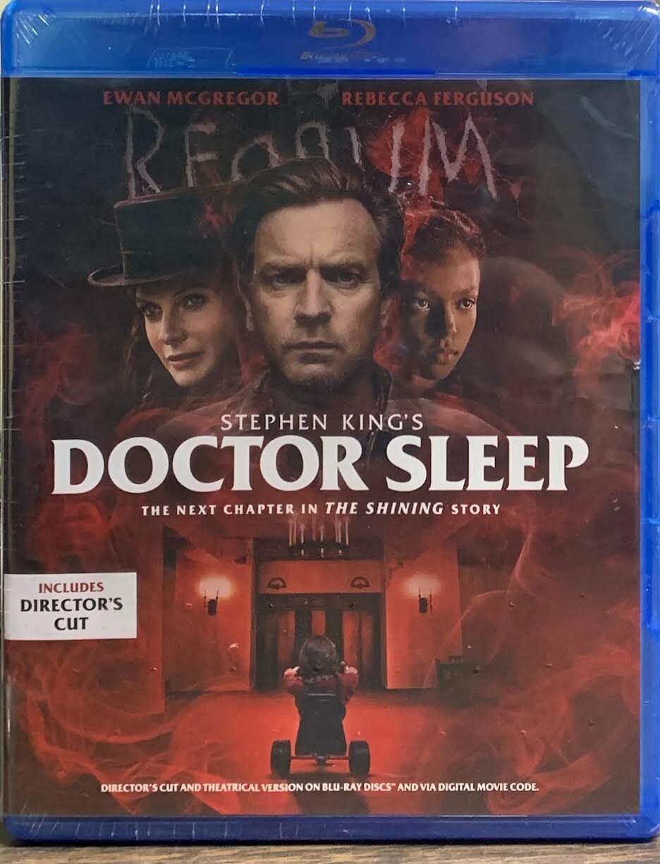 Doctor Sleep (Blu-ray, 2019) NEW SEALED Horror Stephen King Ewan ...