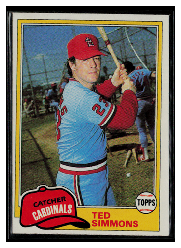 1981 Topps #705 Ted Simmons | eBay