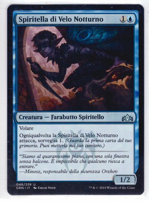 Magic Spiritella di Velo Notturno - Nightveil Sprite 048/259 GRN NC ITA ...