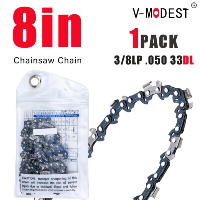 8" Chainsaw Chain For Harbor Portland 62896 Oregon 91PX033 3/8"LP .050 ...