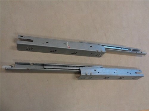 HAFELE DRAWER SLIDE PAIR (2) 27 1/4" (OPEN) 15 5/16" (CLOSED) X 2 3/16 ...