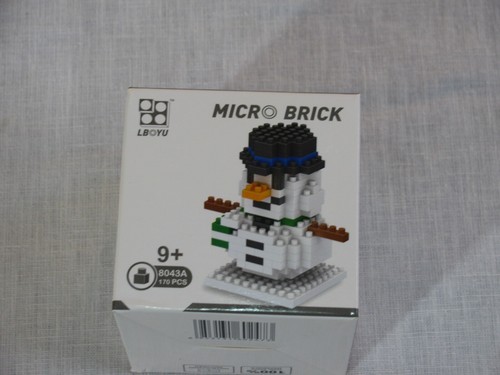 NIOB LBOYU Micro Brick Snowman 8043A, 170 pc r 6953131602473| eBay