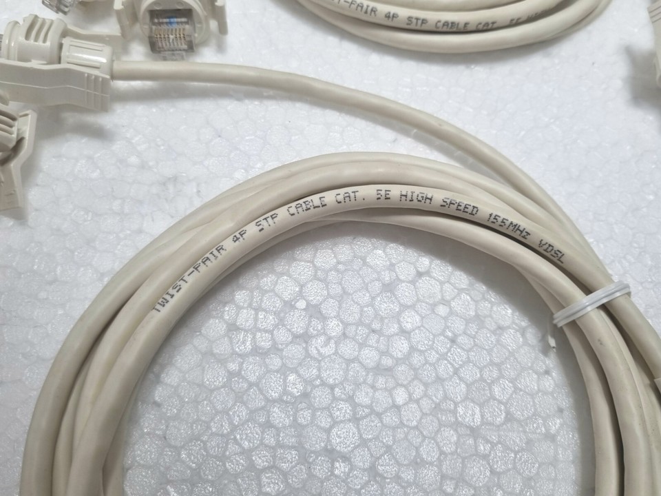 Schneider Electric Cable-RJ45-003 RJ Cable (3M) EOCR - 4 Qty Lot | eBay