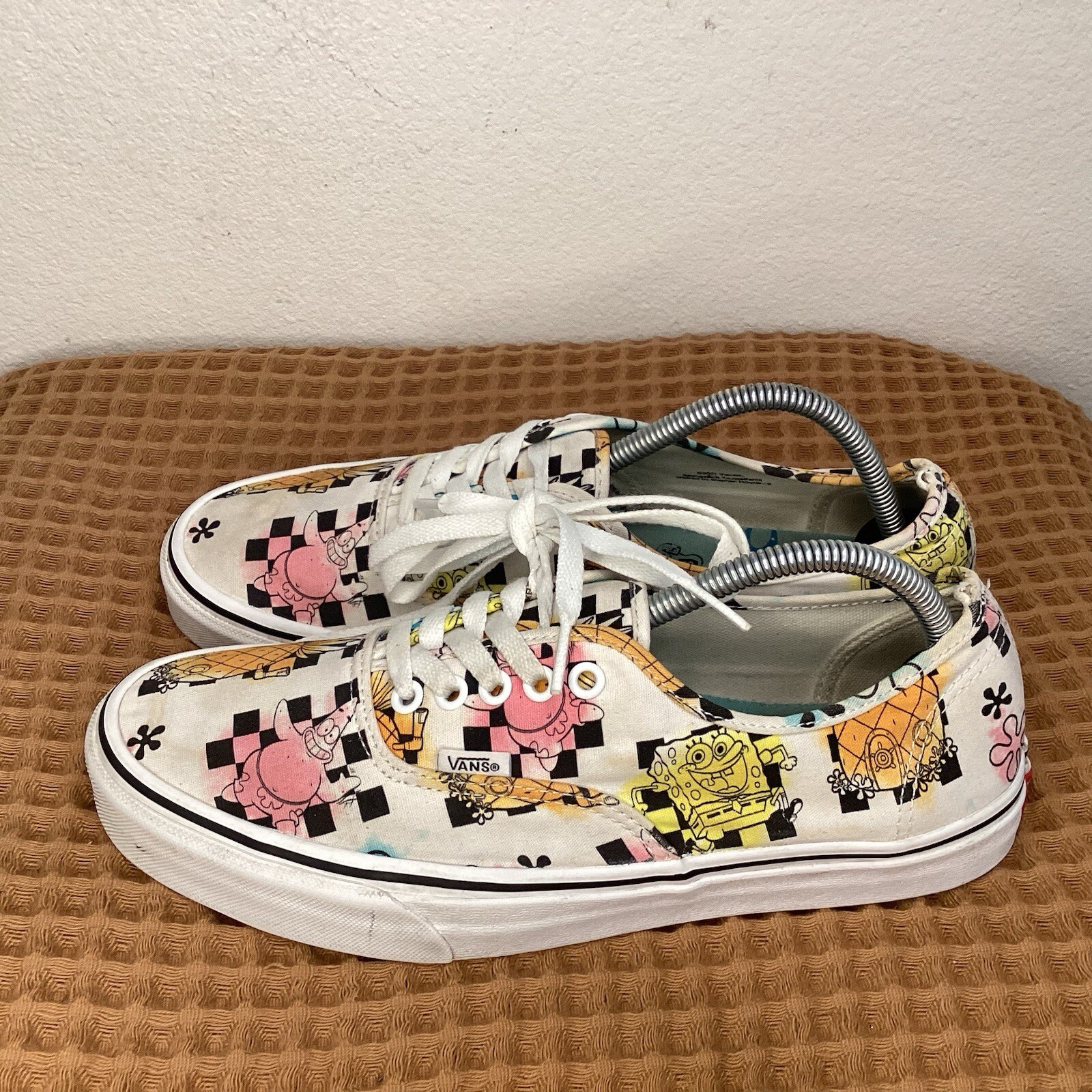 Spongebob Squarepants Vans Authentic Airbrush Men’s S… - Gem