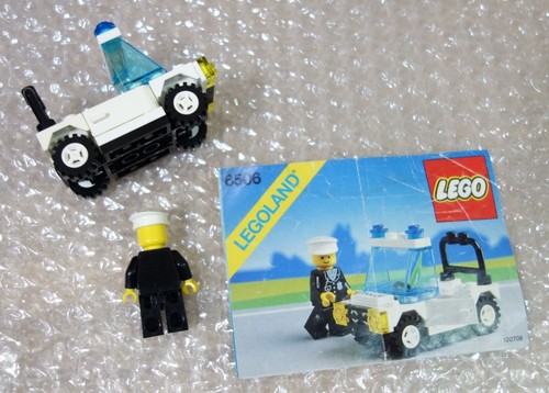 1989 LEGO Legoland 6506 Precinct Cruiser Voiture Police Complete ! | eBay