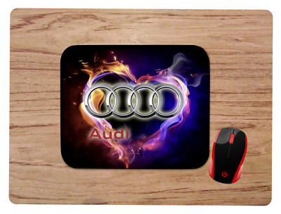 AUDI LOVE LOGO NON-SLIP NEOPRENE CUSTOM MOUSE PAD FREE SHIPPING | eBay