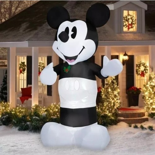 10' GIANT GEMMY MICKEY MOUSE Airblown Lighted Yard Inflatable 100TH ...