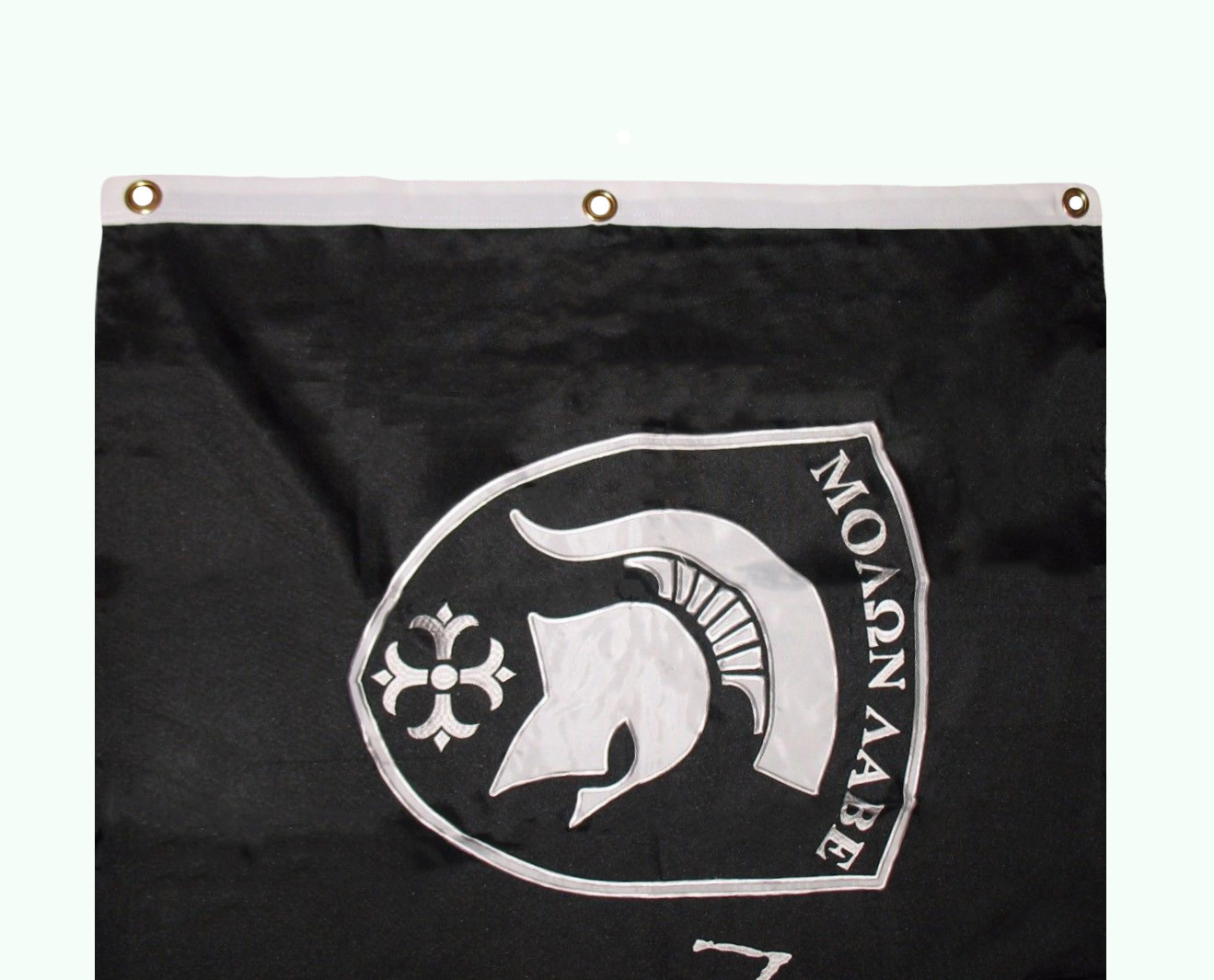 3x5 Embroidered Sewn Synthetic Cotton Molon Labe Flag 3'x5' Banner 3 ...