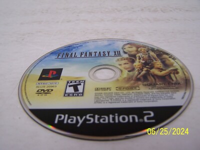 Final Fantasy XII (PS2, 2006) Disc Only 662248904078| eBay