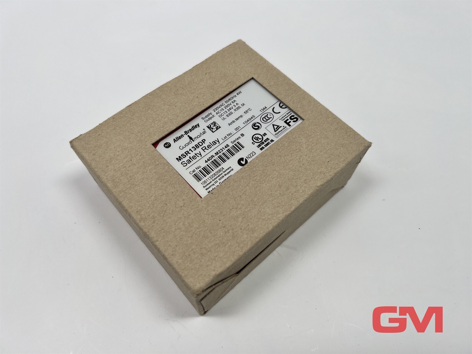 Allen-Bradley Sicherheitsrelais 440R-M23148 Guardmaster MSR138DP B ...