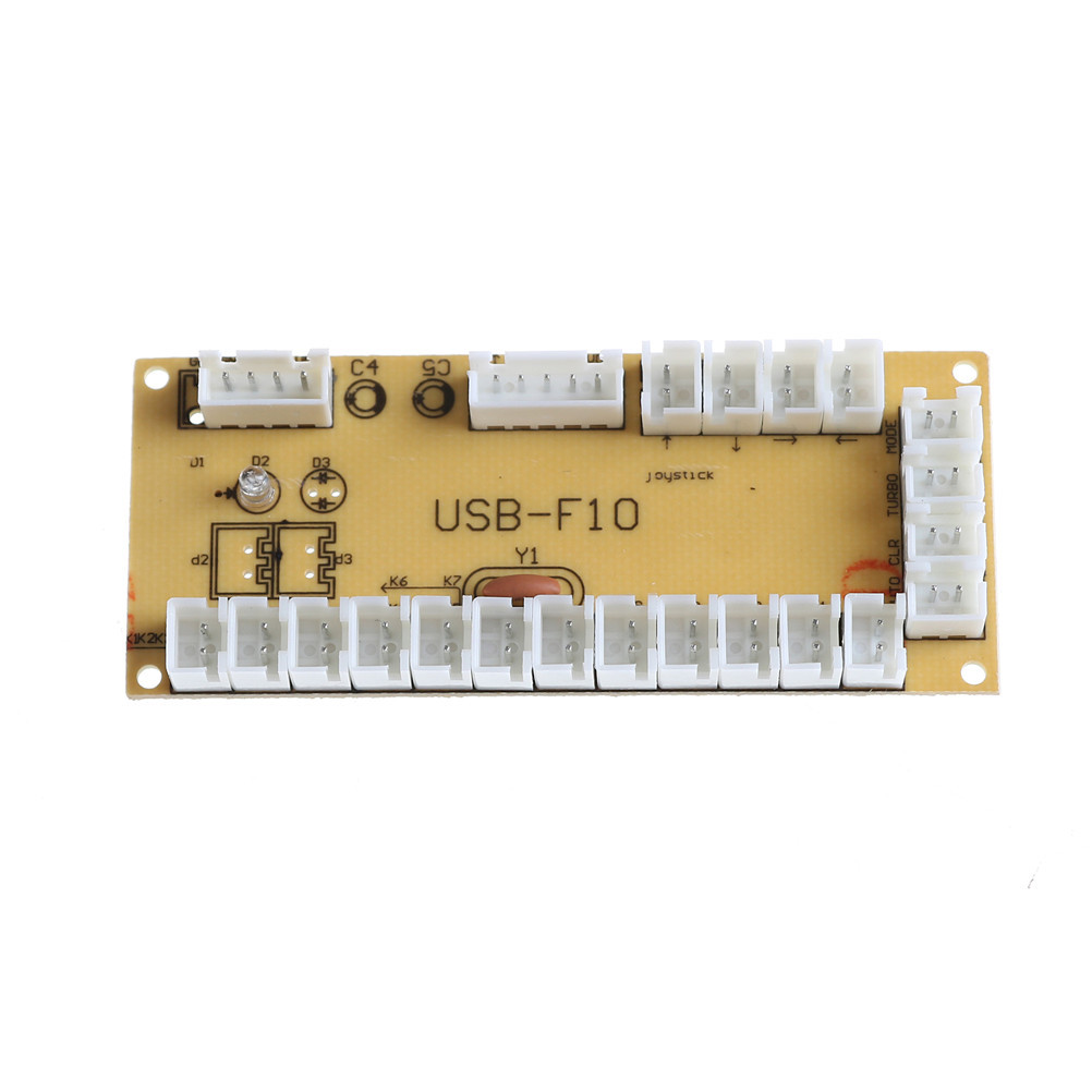 Zero Delay Arcade USB Encoder PC to Joystick Push Button +Cables For M ...