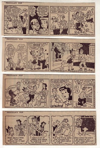 Priscilla's Pop by Al Vermeer - 24 daily comic strips from November ...