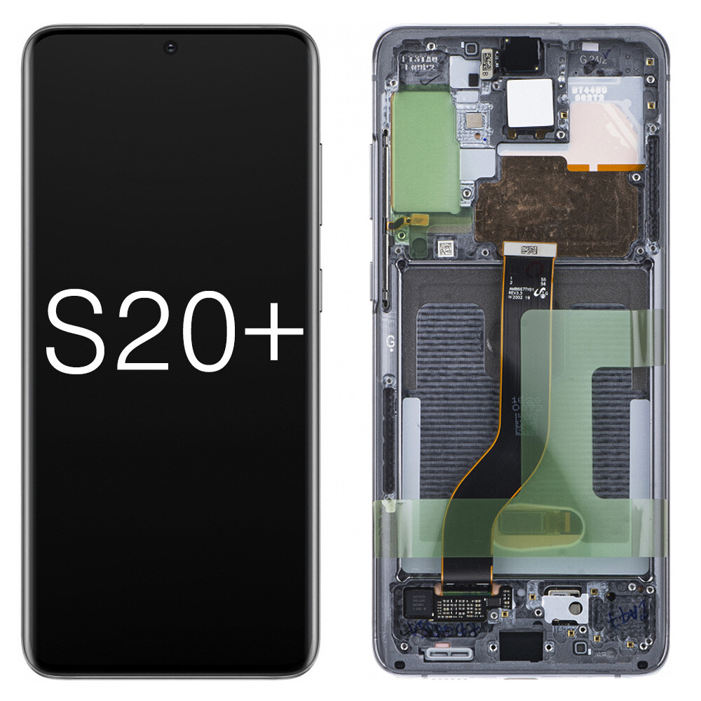 Samsung Galaxy S20 Plus 5G Full Size Display LCD Screen /w Frame ...