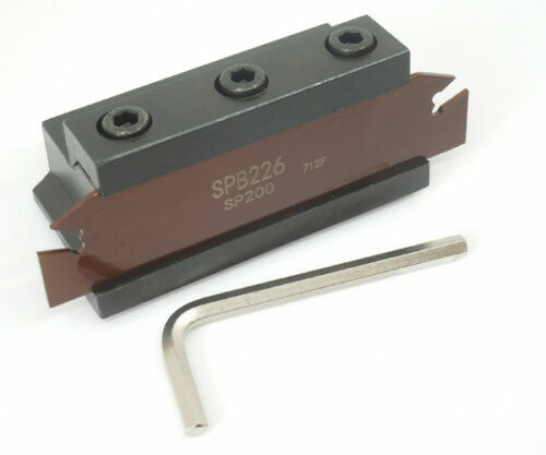 SPB226 SPB26-2mm Grooving Parting Blade SMBB2026 Cut off Block Tool ...