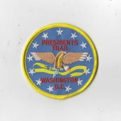 Presidents Trail Washington D.C. Historical Trail LYL Bdr. [TRI-290] | eBay