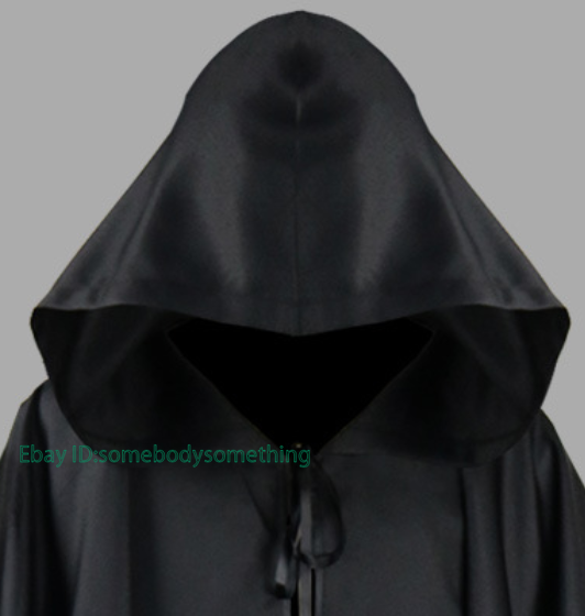 Men Hooded Wizard Cloak Robe Cloak Medieval Retro 5 Colors | eBay
