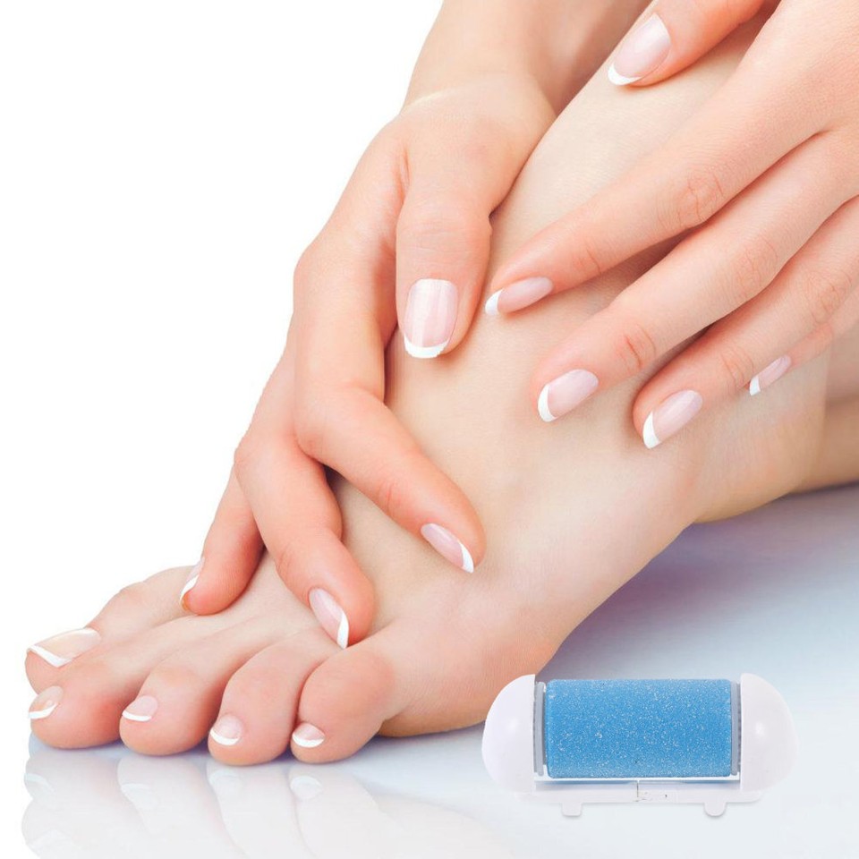 4 Pcs Foot File Replacement Rollers Heads Coarse Essy Premium | eBay